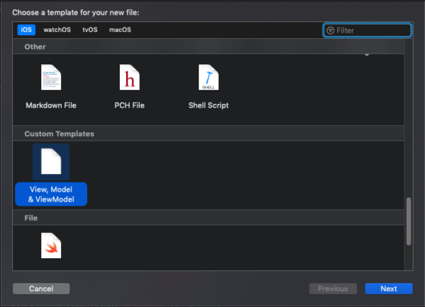 XCode Templates tutorial – How To Create Custom Template Step By Step