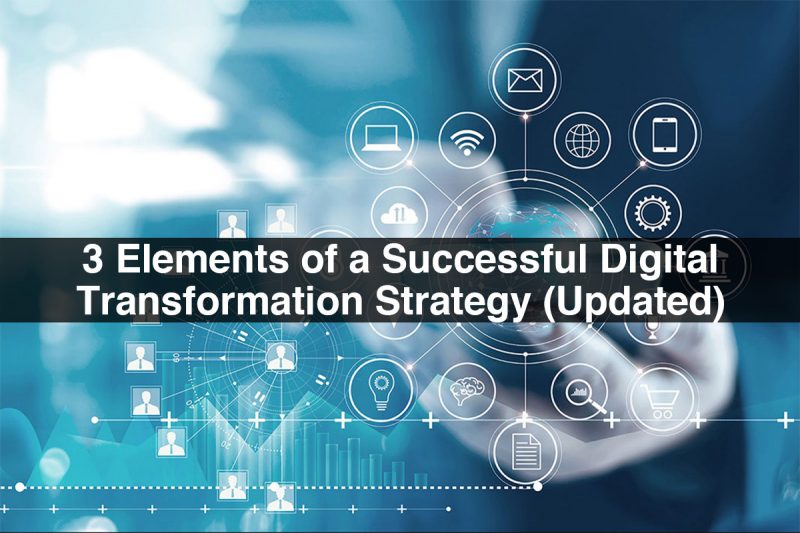 3 Elements Of A Successful Digital Transformation Strategy