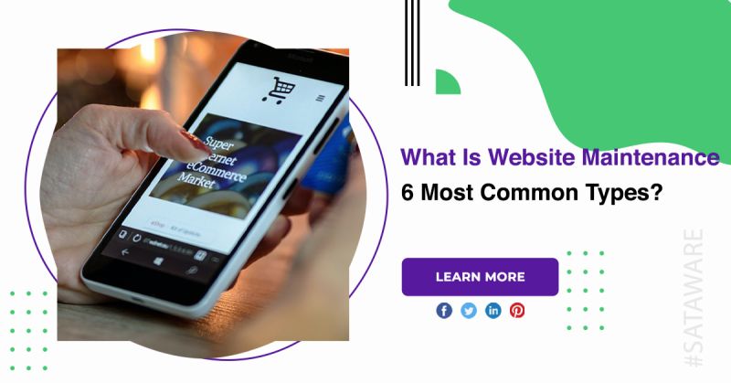 What Is Website Maintenance - 6 Most Common Types?